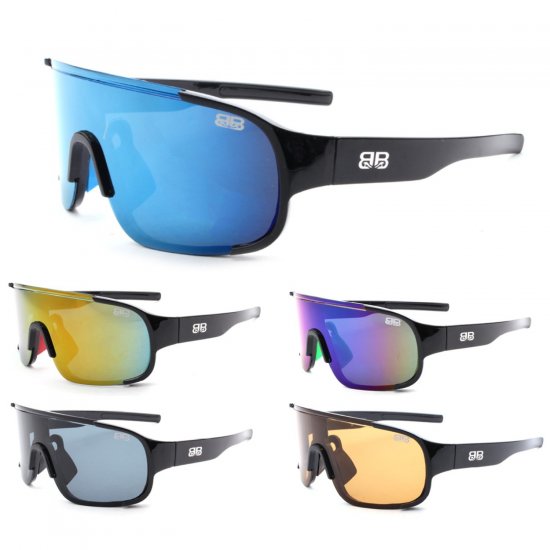 BB Sports Goggles Polycarbonate Lens Sunglasses 2 Style Mixed BB725/726 ...