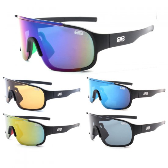 BB Sports Goggles Polycarbonate Lens Sunglasses 2 Style Mixed BB727/728 ...